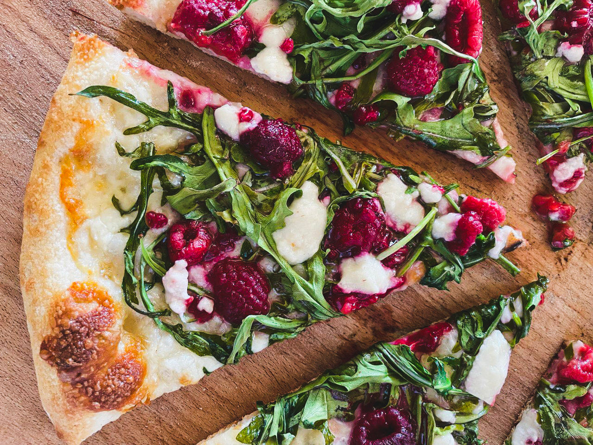 Celebrate Valentine's Day with our new Raspberry & Goat Cheese pizza ...